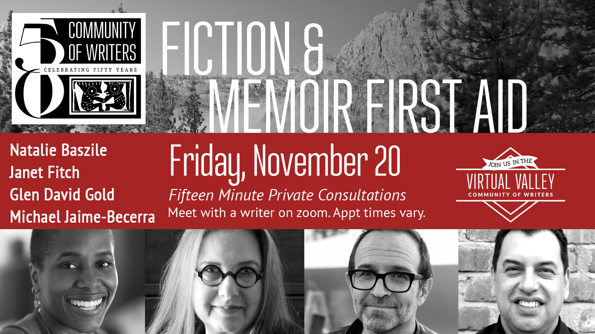 Fiction & Memoir First Aid | Community of Writers
