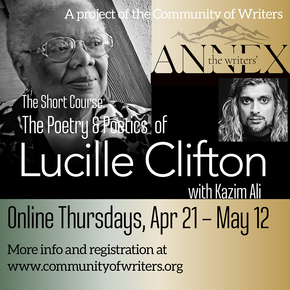 A Short Course: The Poetry & Poetics of Lucille Clifton | Community of ...